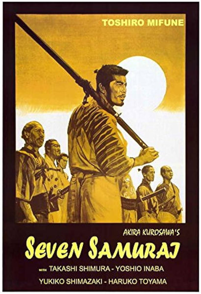 Seven Samurai (1954) - Toshiro Mifune Colorized Version – Elvis DVD Collector & Movies Store