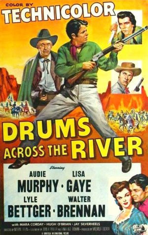 Drums Across The River (1954) - Audie Murphy DVD – Elvis DVD Collector ...