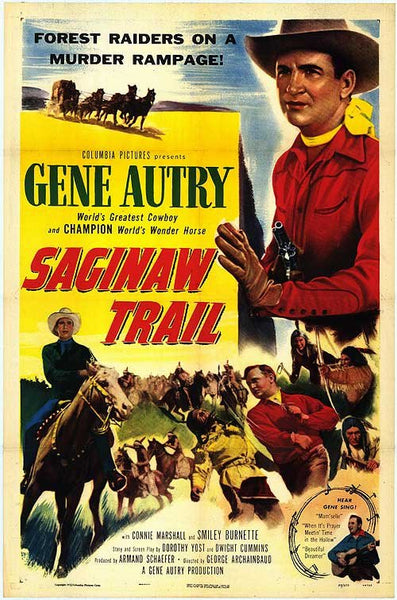 Saginaw Trail (1953) - Gene Autry DVD – Elvis DVD Collector & Movies Store Saginaw Trail (1953) - Gene Autry DVD – Elvis DVD Collector & Movies Store