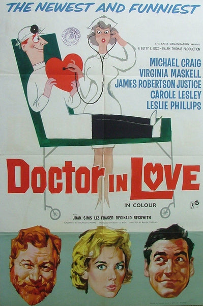 Doctor In Love (1960) - Michael Craig DVD – Elvis DVD Collector ...