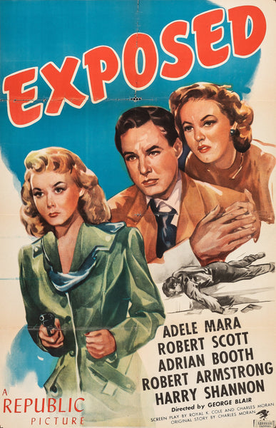 Exposed (1947) - Adele Mara Colorized Version DVD – Elvis DVD Collector ...
