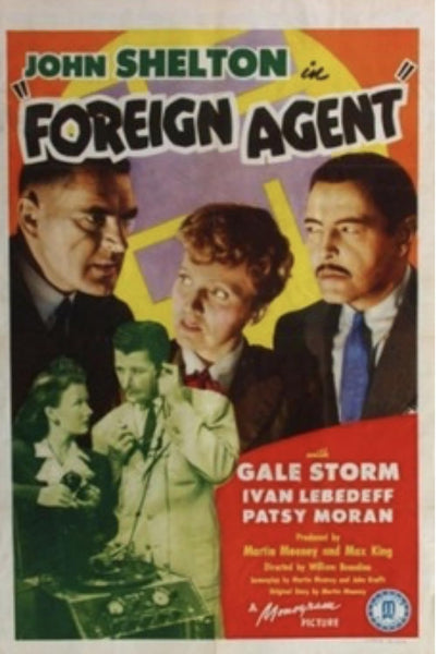 Foreign Agent (1942) - John Shelton Colorized Version DVD – Elvis DVD ...