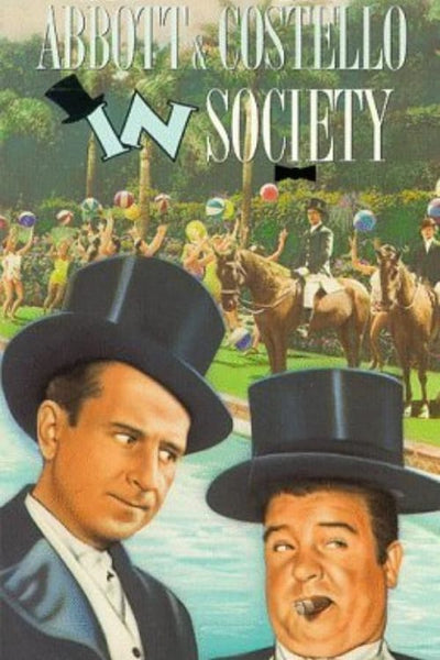 In Society (1944) - Abbott & Costello DVD Colorized Version – Elvis DVD ...