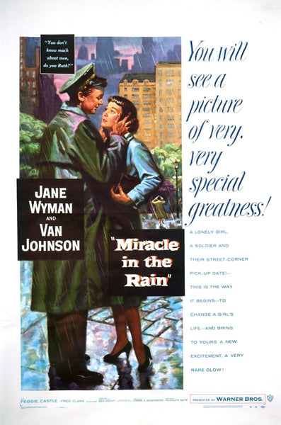 Miracle In The Rain (1956) - Jane Wyman Colorized Version – Elvis DVD ...