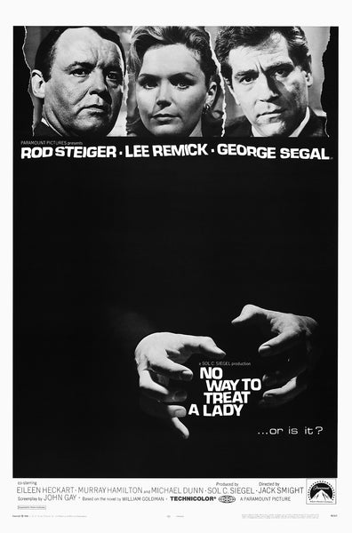 No Way To Treat A Lady (1968) - Rod Steiger DVD – Elvis DVD Collector ...