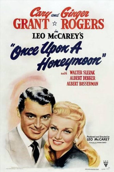 Once Upon A Honeymoon (1942) - Cary Grant Colorized Version – Elvis DVD ...