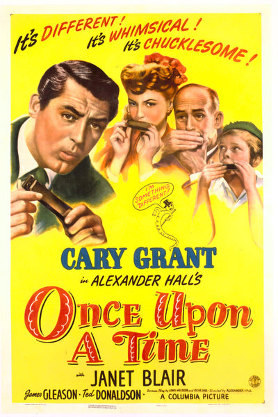 Once Upon A Time (1944) - Cary Grant Colorized Version DVD – Elvis DVD ...