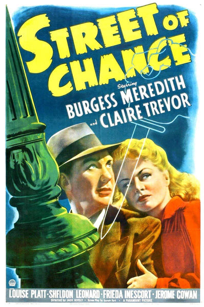 Street Of Chance (1942) - Burgess Meredith Colorized Version DVD – Elvis DVD Collector & Movies ...