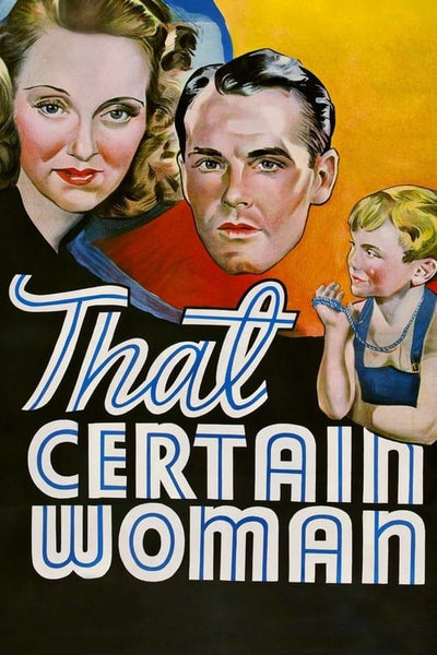 That Certain Woman (1937) - Bette Davis DVD – Elvis DVD Collector ...