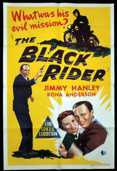 The Black Rider (1954) - Jimmy Hanley Colorized Version DVD – Elvis DVD ...