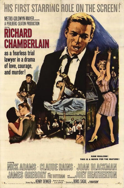 Twilight Of Honor (1963) - Richard Chamberlain Colorized Version ...