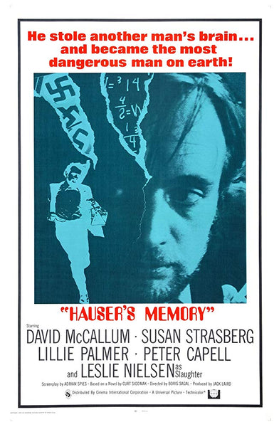 Hauser´s Memory (1970) - David McCallum DVD – Elvis DVD Collector ...