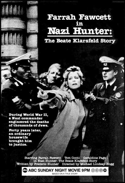 Nazi Hunter: The Beate Klarsfeld Story (1986) - Farrah Fawcett DVD ...