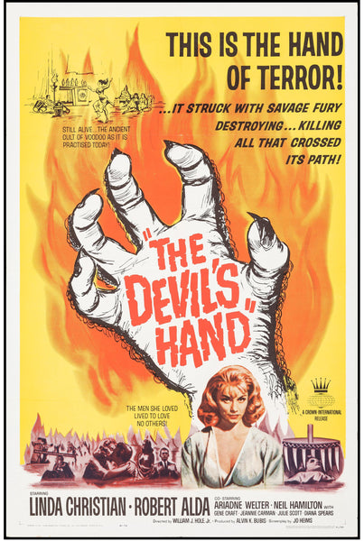 The Devil´s Hand (1961) - Linda Christian Colorized Version DVD – Elvis ...