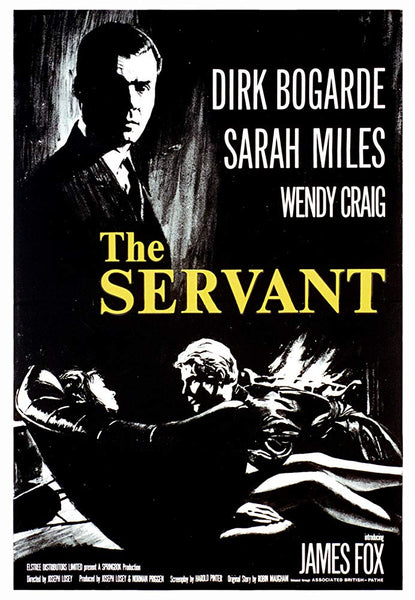 The Servant (1963)- Dirk Bogarde DVD – Elvis DVD Collector & Movies Store