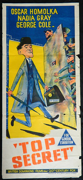 Top Secret (1952) - Oskar Homolka DVD – Elvis DVD Collector & Movies Store