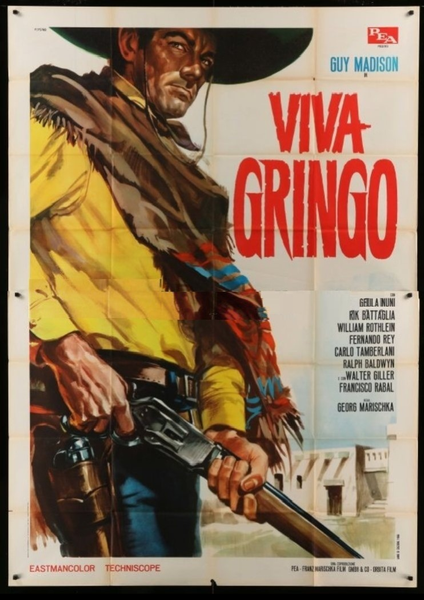 Viva Gringo (1965) - Guy Madison DVD – Elvis DVD Collector & Movies Store
