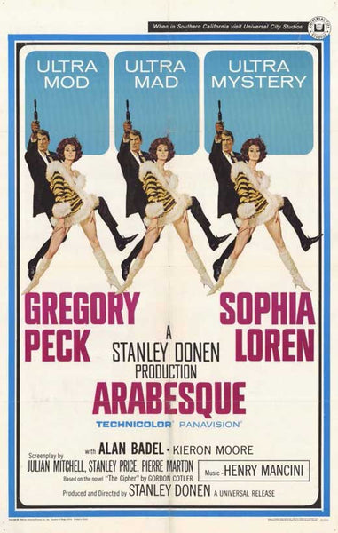 Arabesque (1966) - Gregory Peck DVD – Elvis DVD Collector & Movies Store