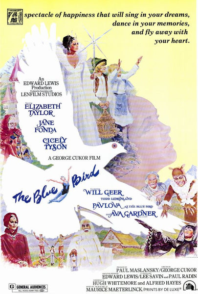 The Blue Bird (1976) - Elizabeth Taylor DVD – Elvis DVD Collector ...