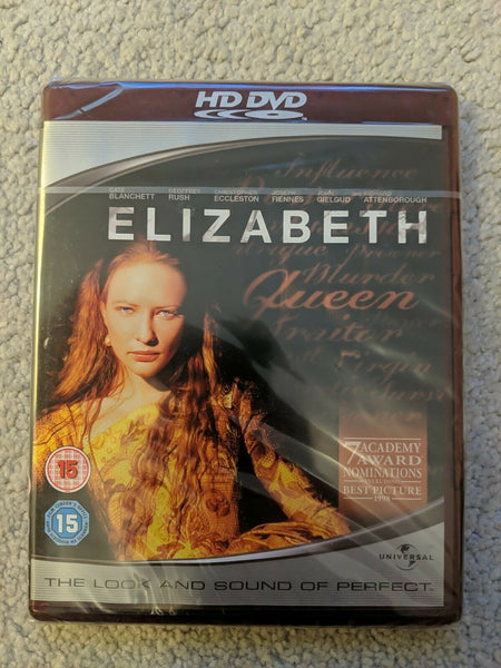 Elizabeth (1998) - Cate Blanchett HD DVD – Elvis DVD Collector & Movies ...