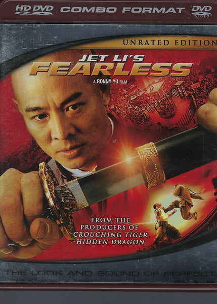 Fearless (2006) - Jet Li HD DVD + DVD Combo – Elvis DVD Collector ...