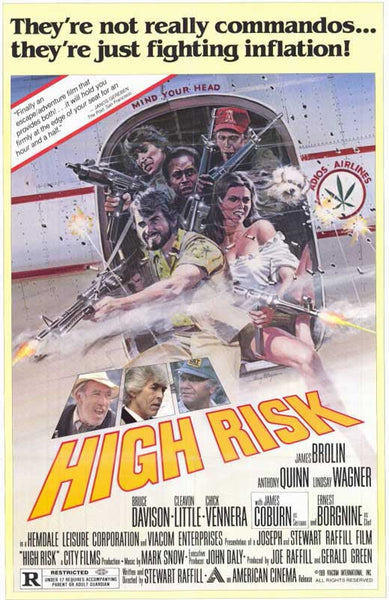 High Risk (1981) - Anthony Quinn DVD – Elvis DVD Collector & Movies Store