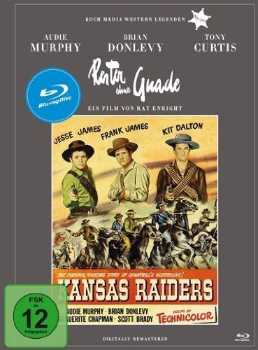 Kansas Raiders (1950) - Audie Murphy Blu-ray – Elvis DVD Collector ...