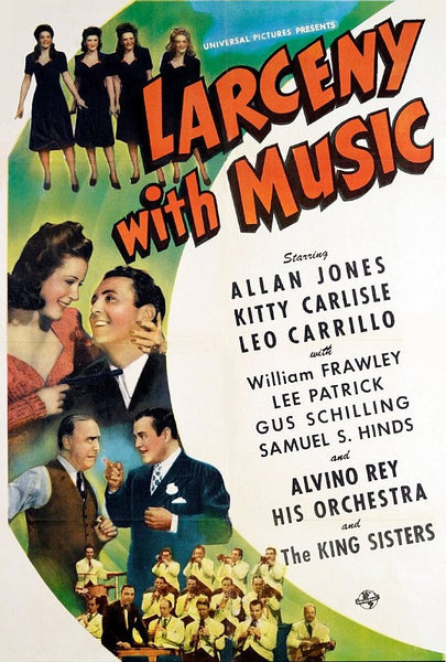 Larceny With Music (1943) - Allan Jones DVD – Elvis DVD Collector ...