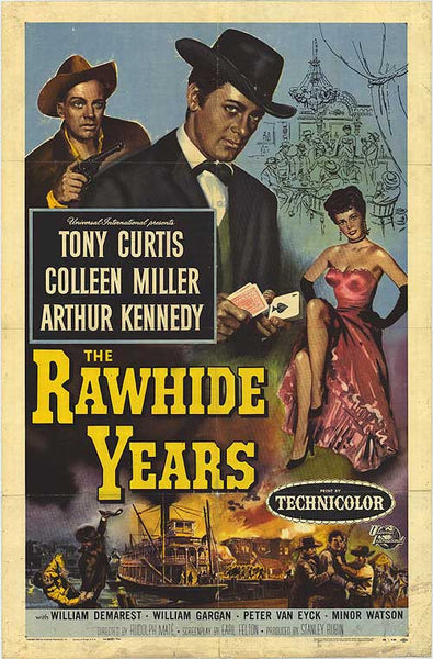 The Rawhide Years (1955) - Tony Curtis DVD – Elvis DVD Collector ...