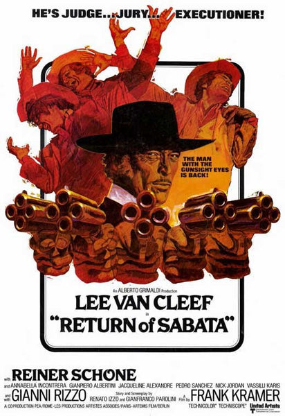 Return Of Sabata (1971) - Lee Van Cleef DVD – Elvis DVD Collector ...