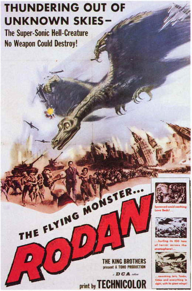 Rodan - The Flying Monster (1956) DVD – Elvis DVD Collector & Movies Store