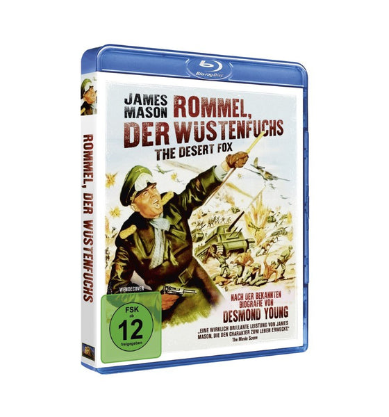 The Desert Fox (1951) - James Mason Blu-ray – Elvis DVD Collector ...
