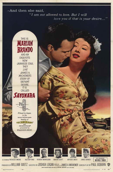 Sayonara (1957) - Marlon Brando DVD – Elvis DVD Collector & Movies Store